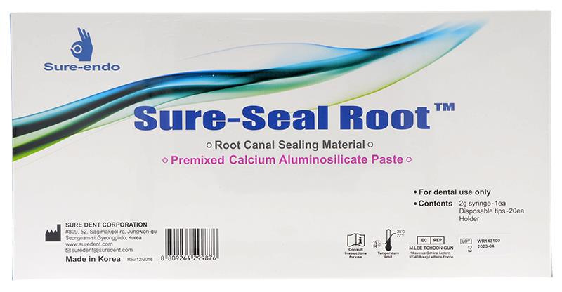 Root canal sealing material Sure-Seal Root 2g + 20 capillary tips ...