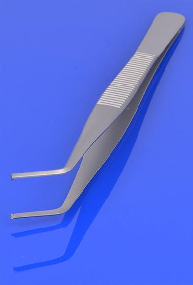 Tweezers 12,5 cm, curved, PR-172 | Special HQ tweezers \ Anatomic tweezers, microsurgical and ...